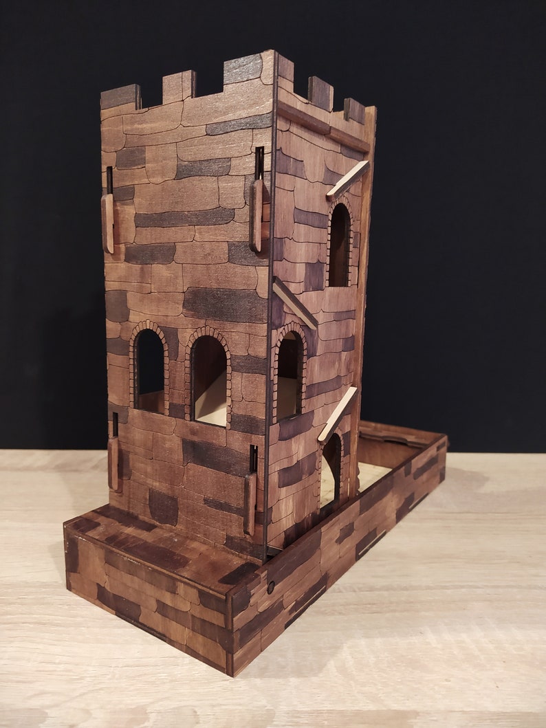 Dice Tower, Dungeons&dragons, Dice Tray, Dice Roller, Dnd, Dice Thrower ...