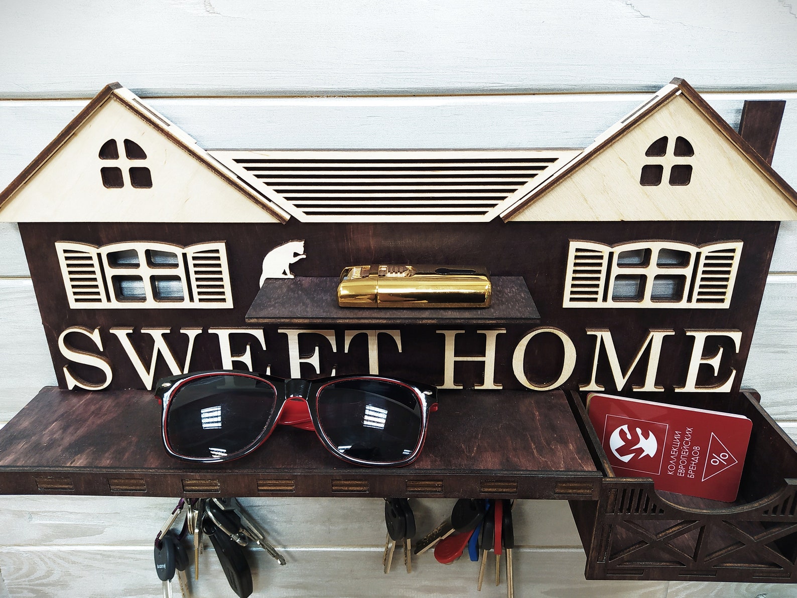 Entryway Organizer Key Holder Wall Key Holder Key Hook | Etsy