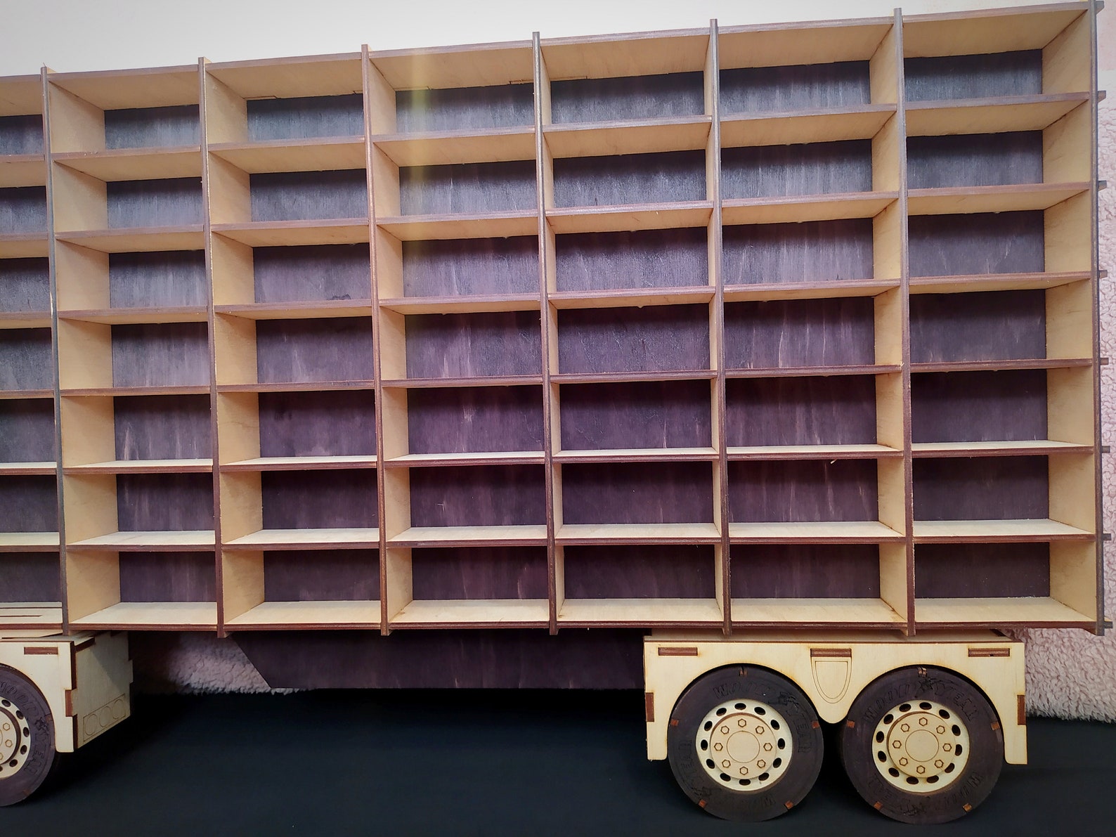 Hot Truck Shelf for Car Model Toy Car Storage Wood Wall - Etsy