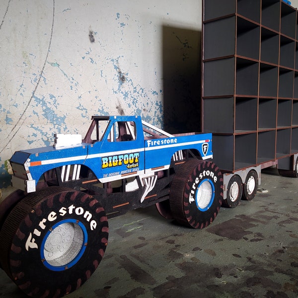 Monster Truck Wheels Storage - Etsy