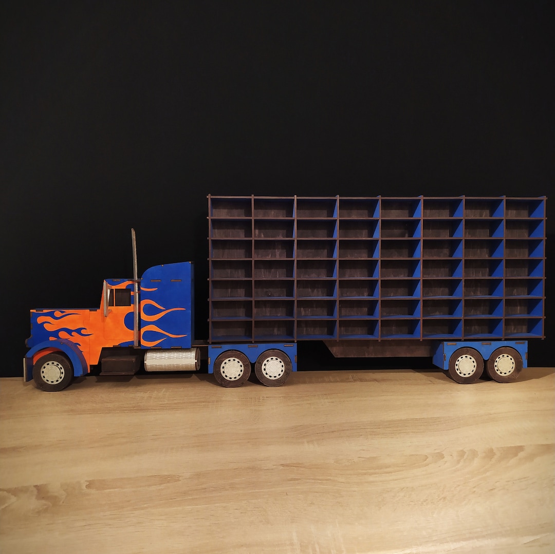 Toy Car Organizer, Car Scale Models Truck Shelf, Hot Wheels Display ...