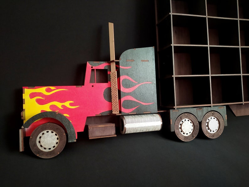 Monster Truck Shelf Organizer for Monster Truck Scale Models - Etsy