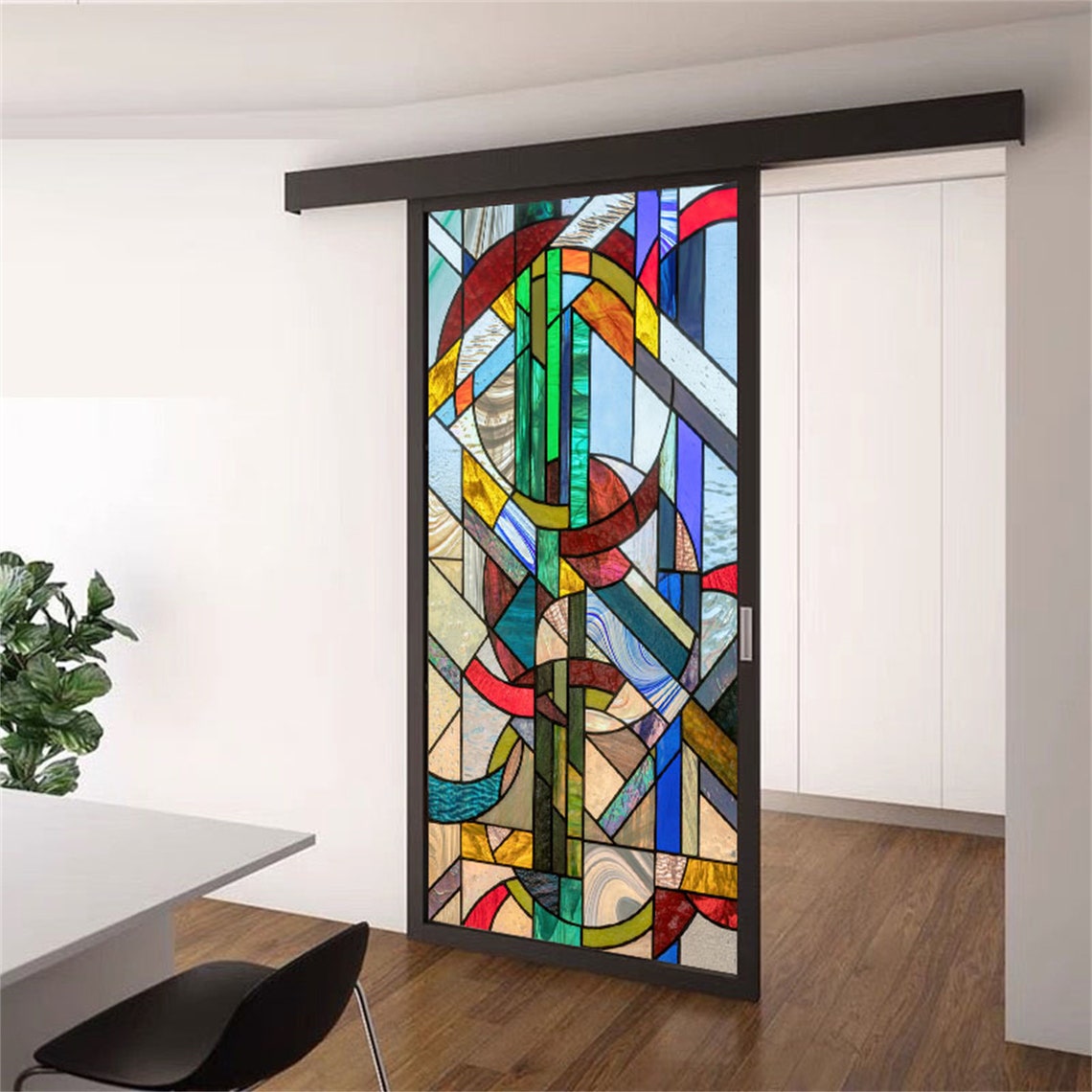 Window Films Stained Glass Films Static Cling Frosted Opaque - Etsy