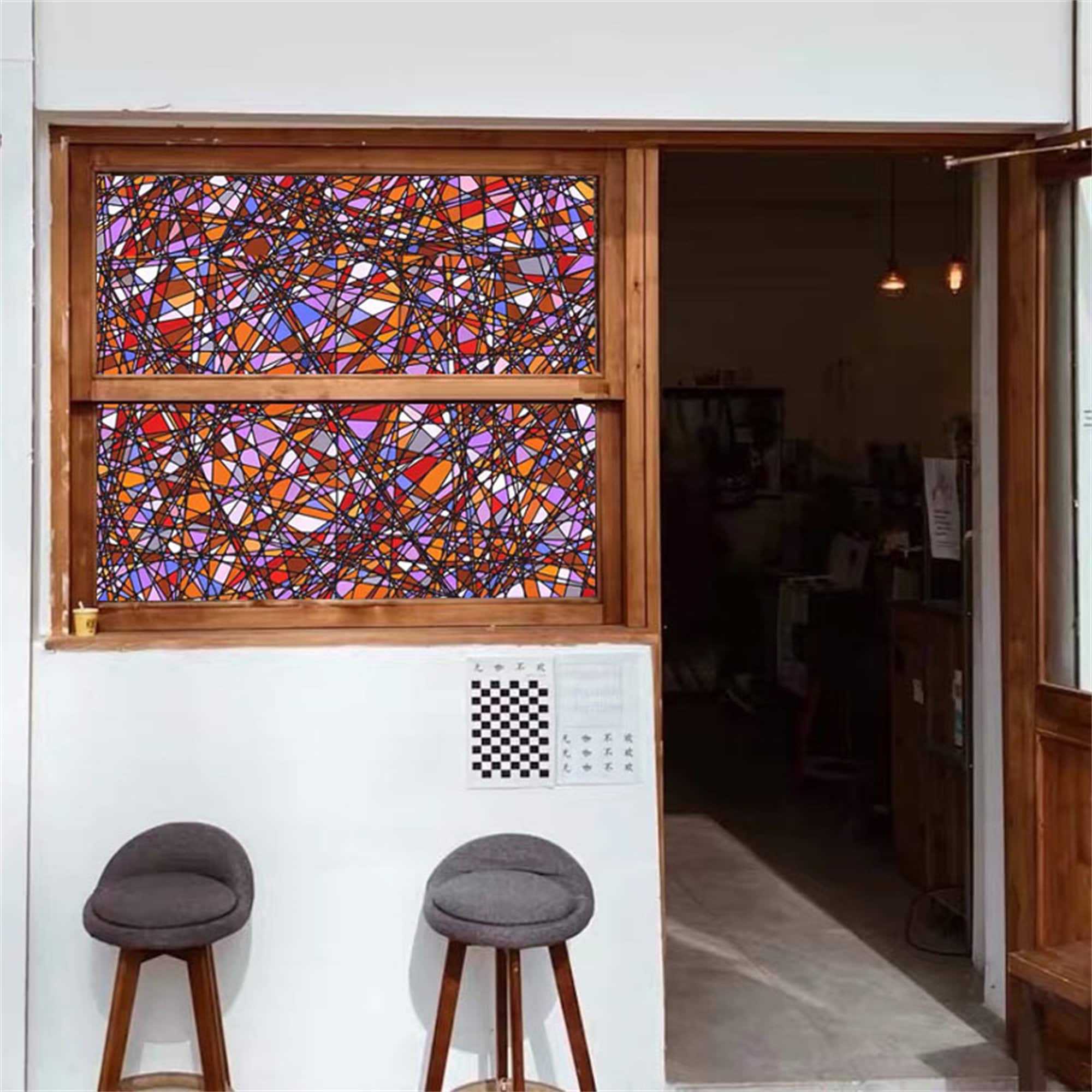 Custom Size Window Glass Films Self-adhesive Classical Frosted - Etsy