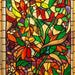 Custom Size Home Decor Window Film - Classic Vintage Stained Glass ...