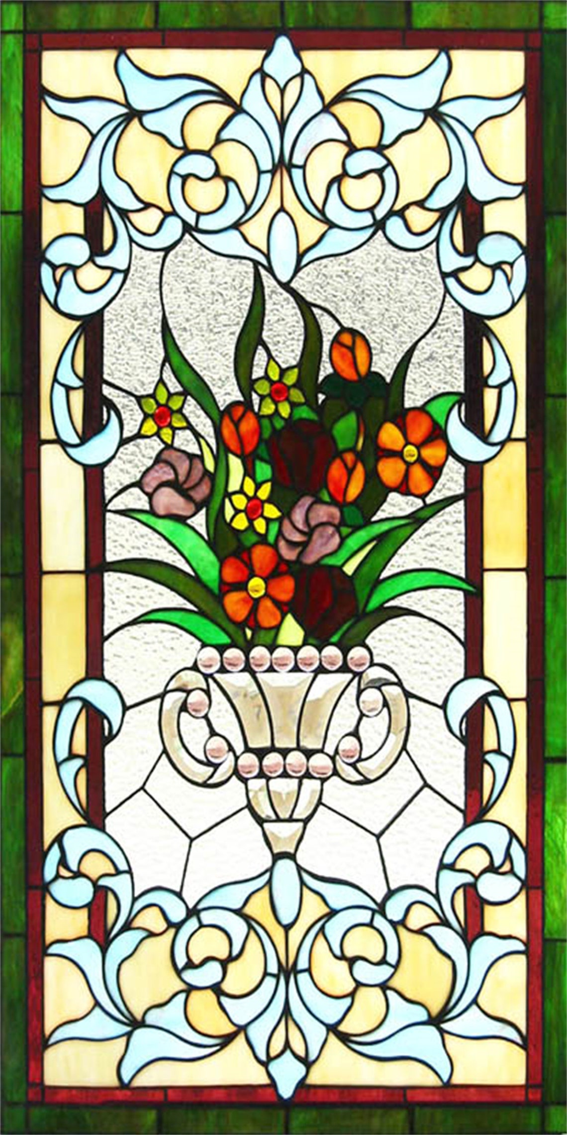 Window Film Frosted Stained Glass Films Privacy Static Cling - Etsy