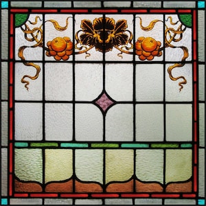 Custom Size Square Window Film Stained Window Glass Sticker Privacy ...