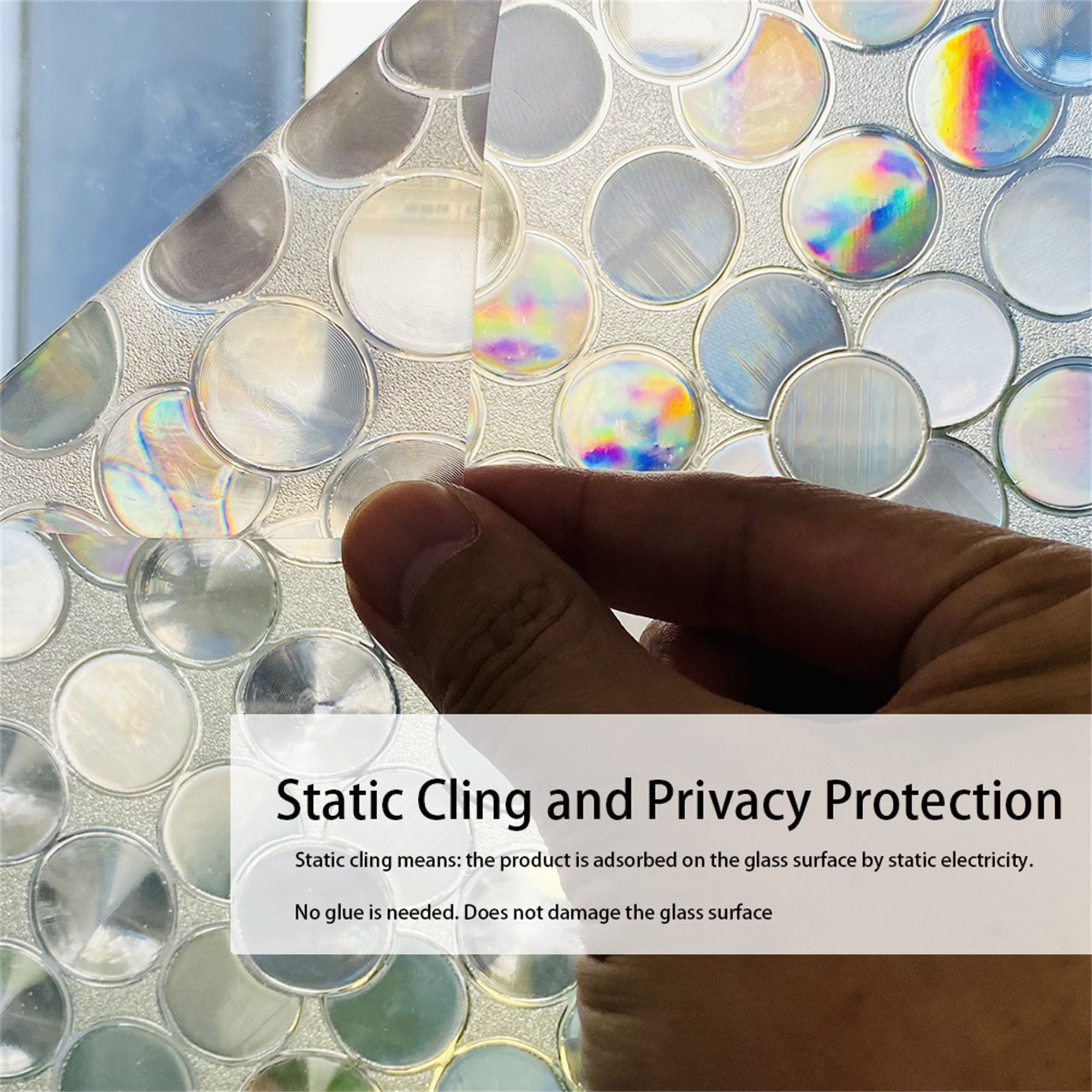 Rainbow Effect Window Film for Glass Window Privacy Home - Etsy