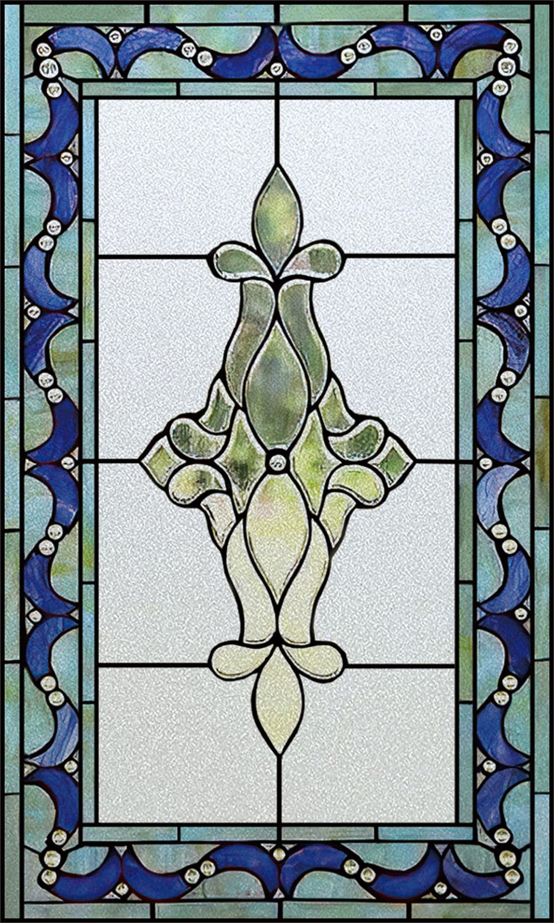 Window Film Frosted Stained Glass Filmscustomized Privacy - Etsy