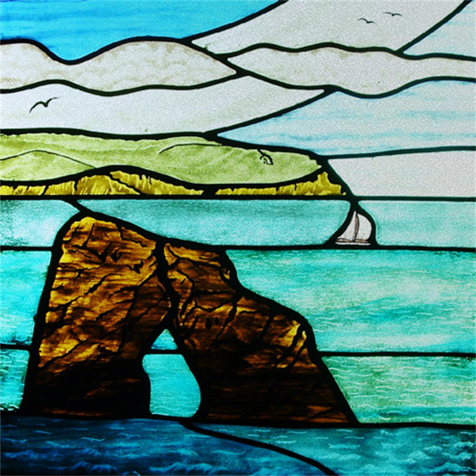 Window Film Frosted Stained Glass Films Static Cling Privacy Etsy 7053