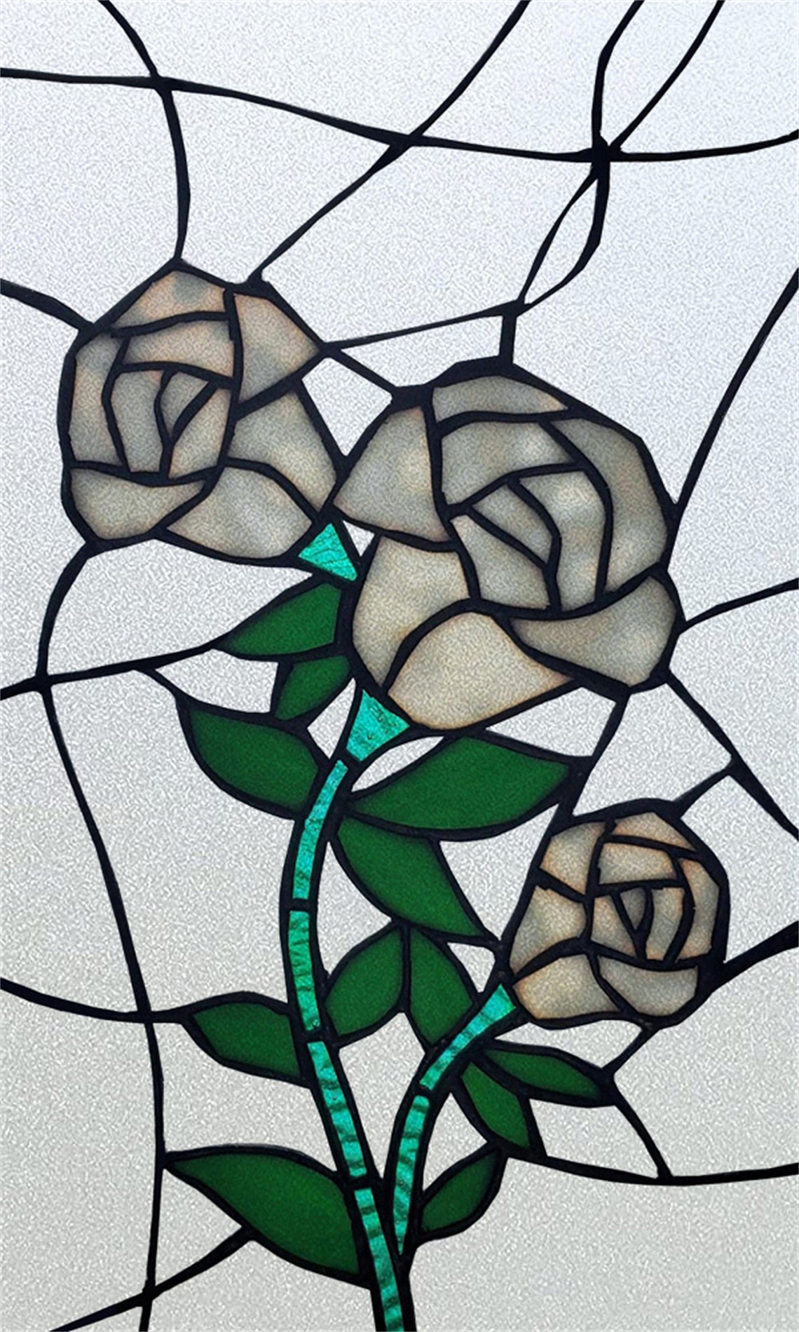 Window Film Frosted Stained Glass Filmscustomized Privacy - Etsy