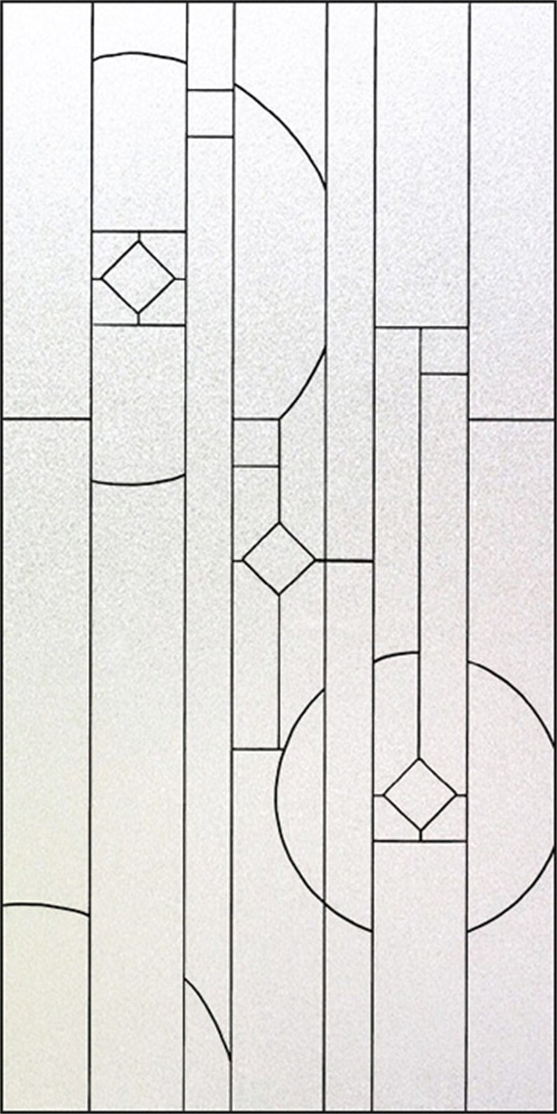 Customized Window Film Frosted Stained Glass Films Privacy - Etsy