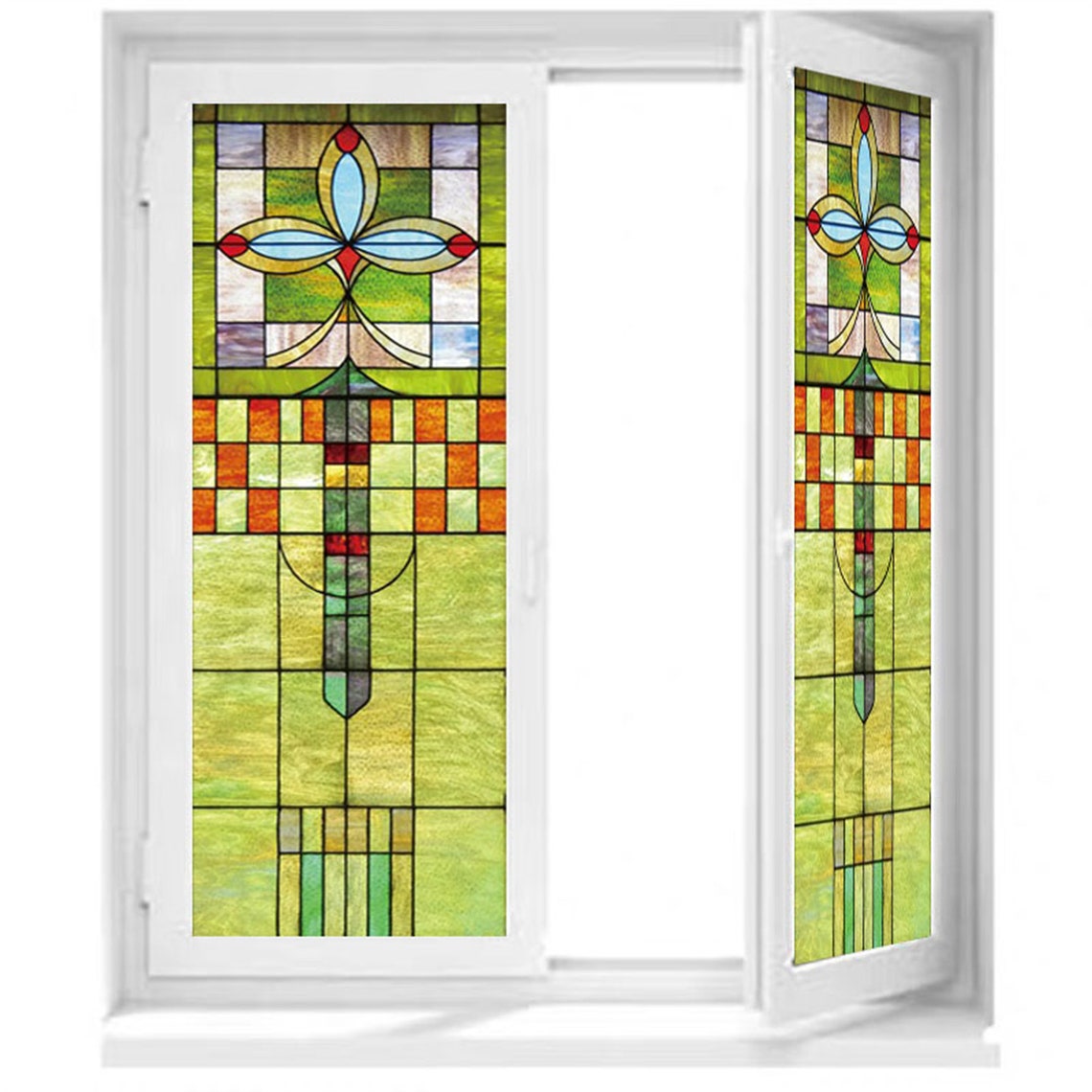 Custom Glass Window Film Electrostatic Frosted Stained PVC - Etsy