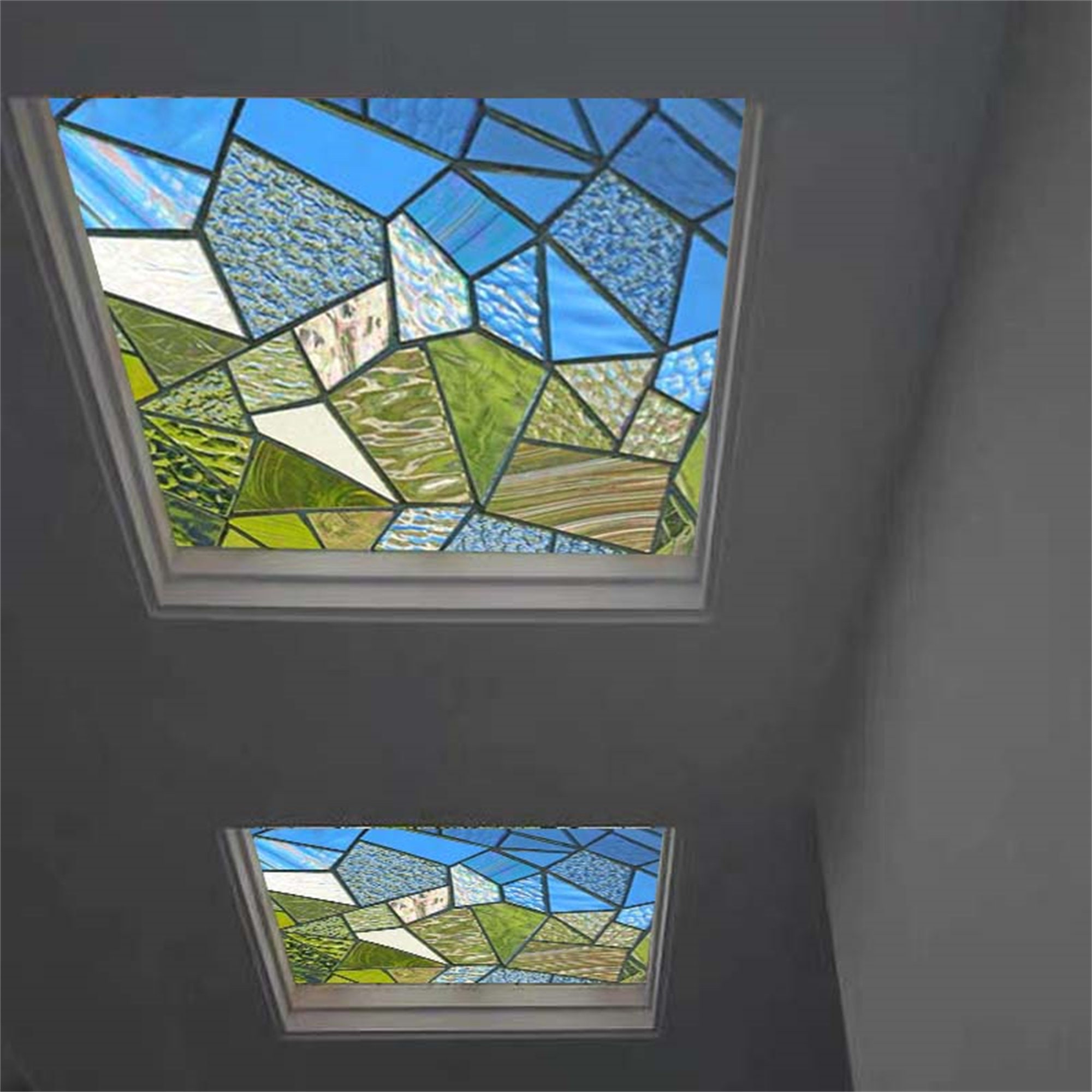 Custom Size Stained Glass Wndow Filmpvc Self-adhesive Window - Etsy