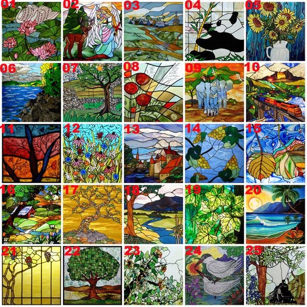 Mountain Scene Window Film - Etsy