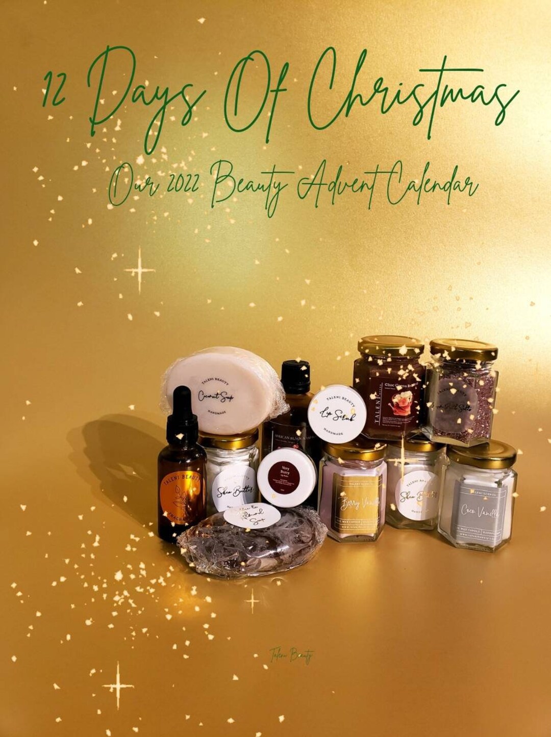12 Days of Christmas Advent Calendar - Etsy UK
