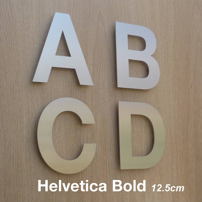 Helvetica Numbers - Etsy