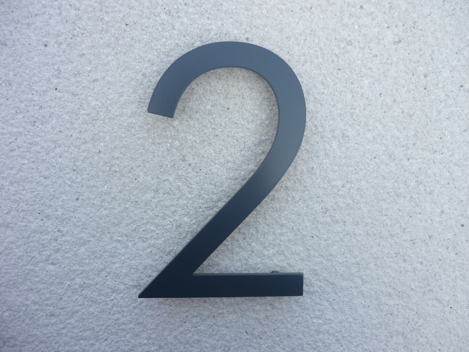 NEUTRAFACE Extra Large Aluminium House Number 40cm Height - Etsy