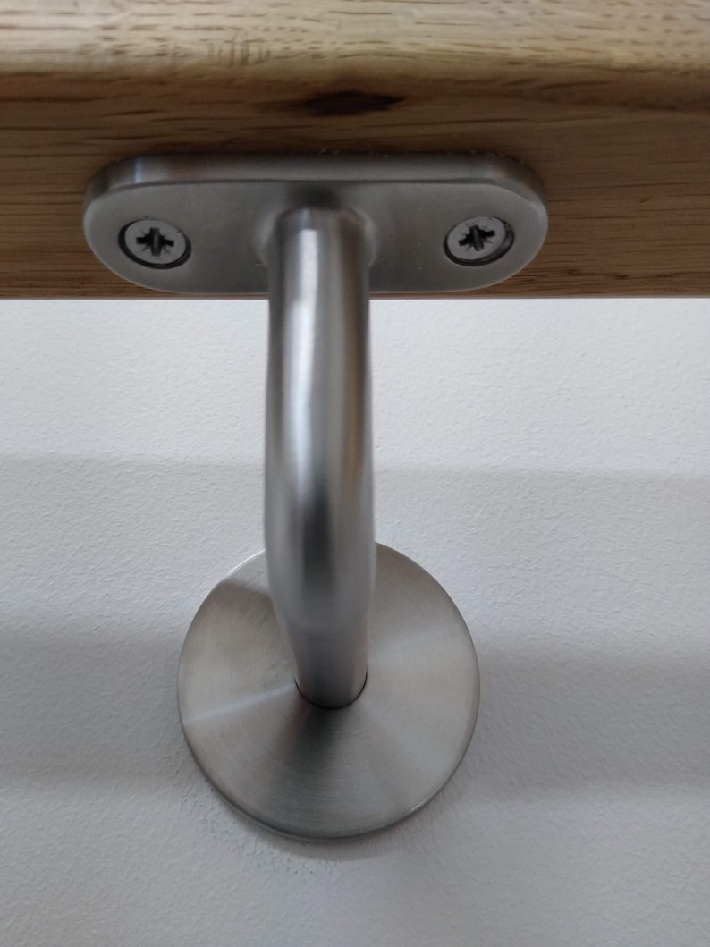 Modern Square Section SOLID OAK Handrail - Etsy