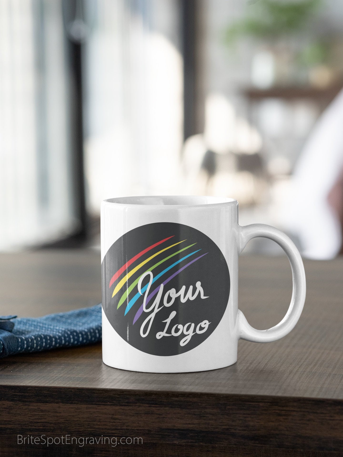 Custom Coffee Mug with Your Company Logo Branding or | Etsy