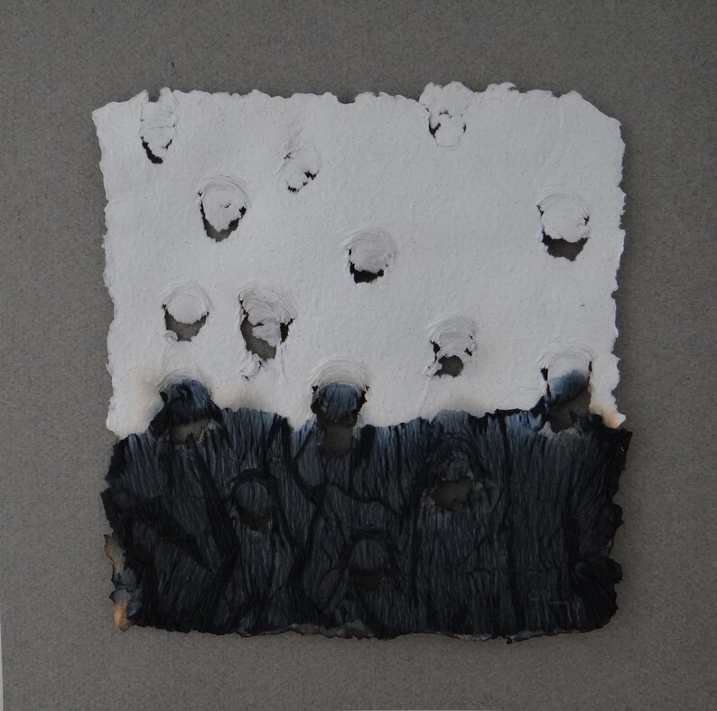 Gemma Piera Abstract Creation Paper Mache and Crepe Paper - Etsy
