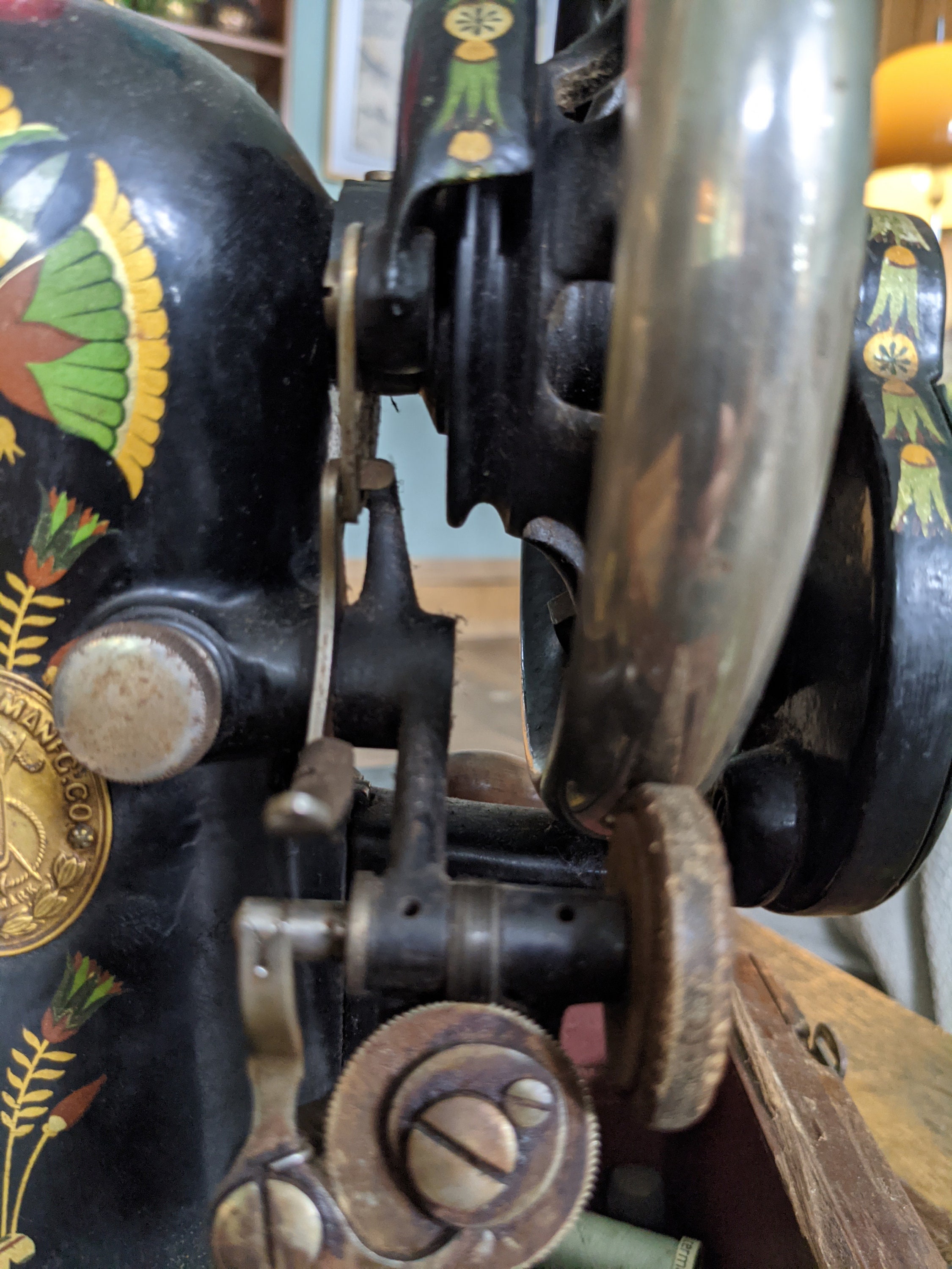 Singer 28K Antique Singer Sewing Machine | Etsy