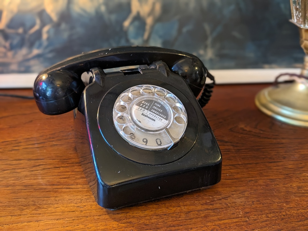 Vintage 1960's 746 Rotary Telephone - Etsy