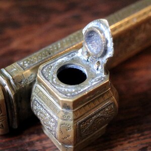 Antique Ottoman Scribes Ink Well and Pen Holder - Etsy