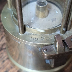 Antiqu Eccles "the Protector" Miners Safety Lamp - Etsy