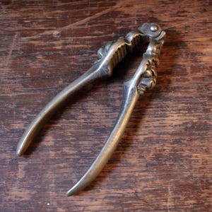 Antique Lions Head Cast Metal Nut Cracker - Etsy