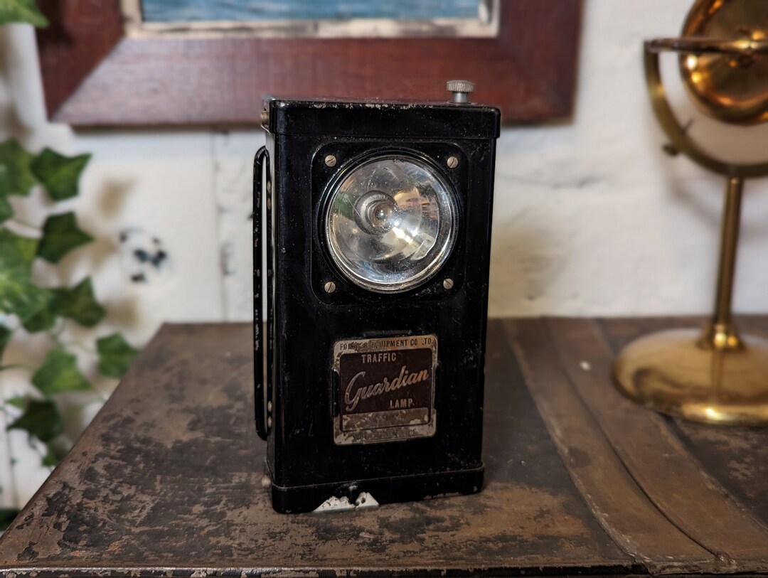 Vintage WW2 British Battery Torch - Etsy