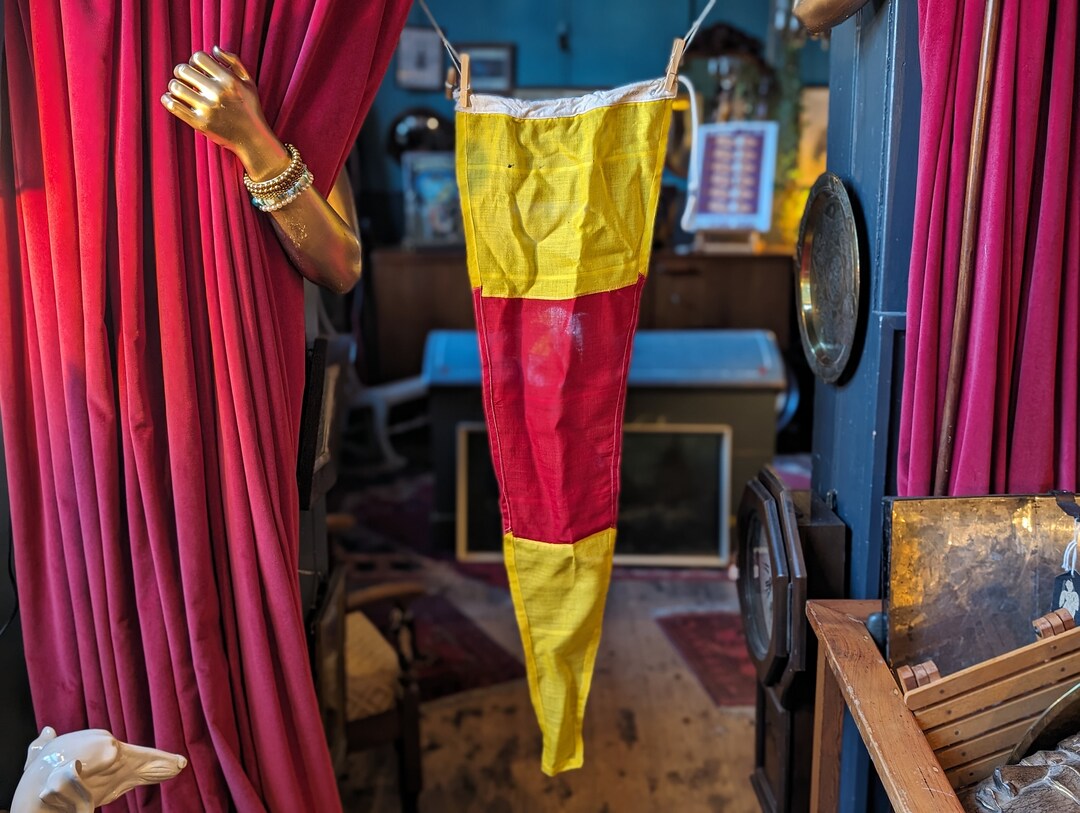 Vintage Naval Signalling Ensign Flag - Etsy