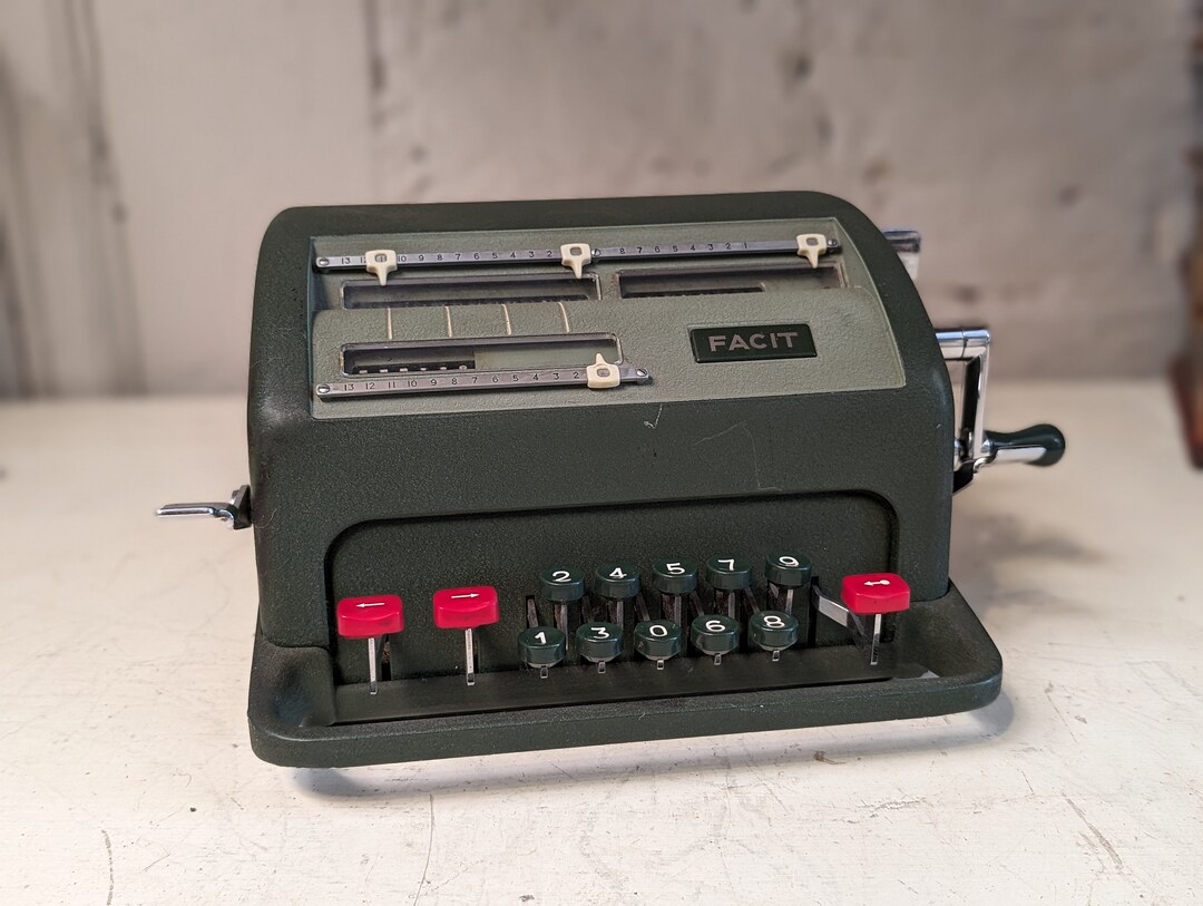 Facit NTK Mechanical Pinwheel Calculator - Etsy