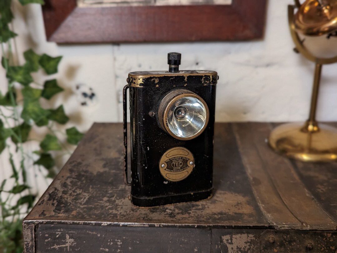 Vintage WW2 British Battery Torch - Etsy