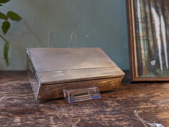 1930's Turner and Simpson Silver Cigarette Box - Gem