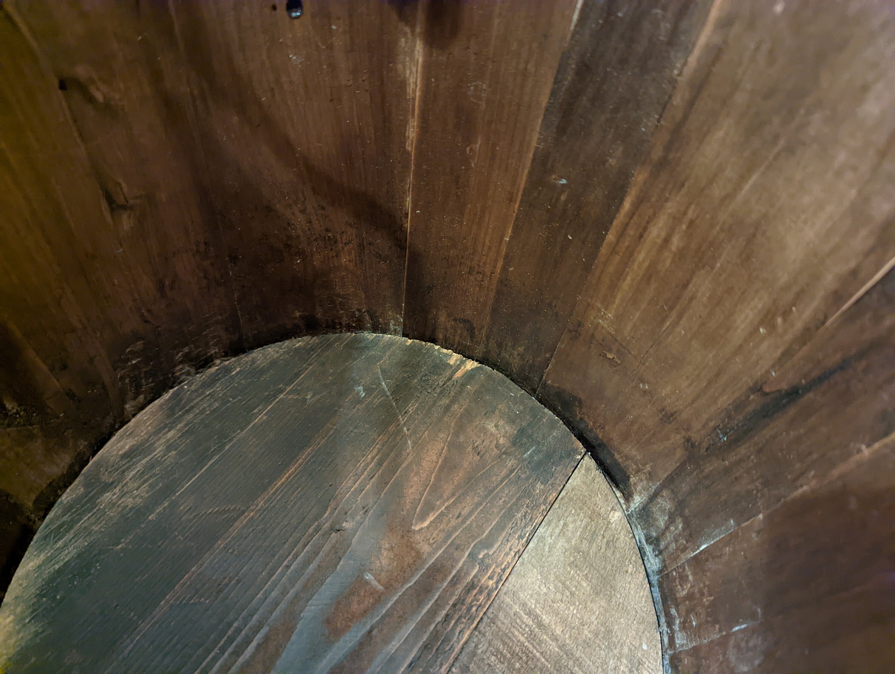 19th Century Chinese Cyprus Wood Water Pale - Etsy