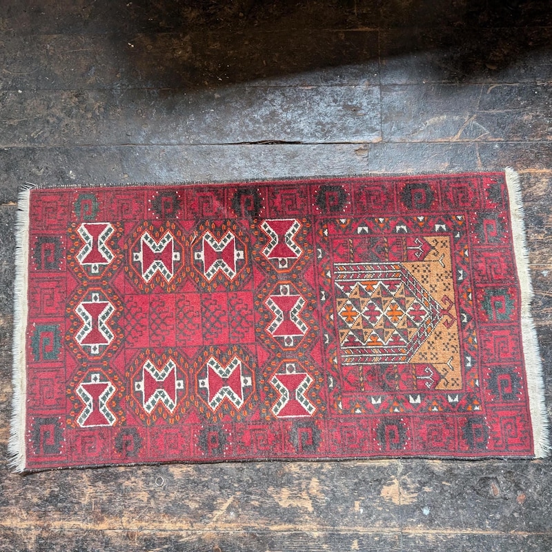 Red Persian Prayer Rug - Etsy UK
