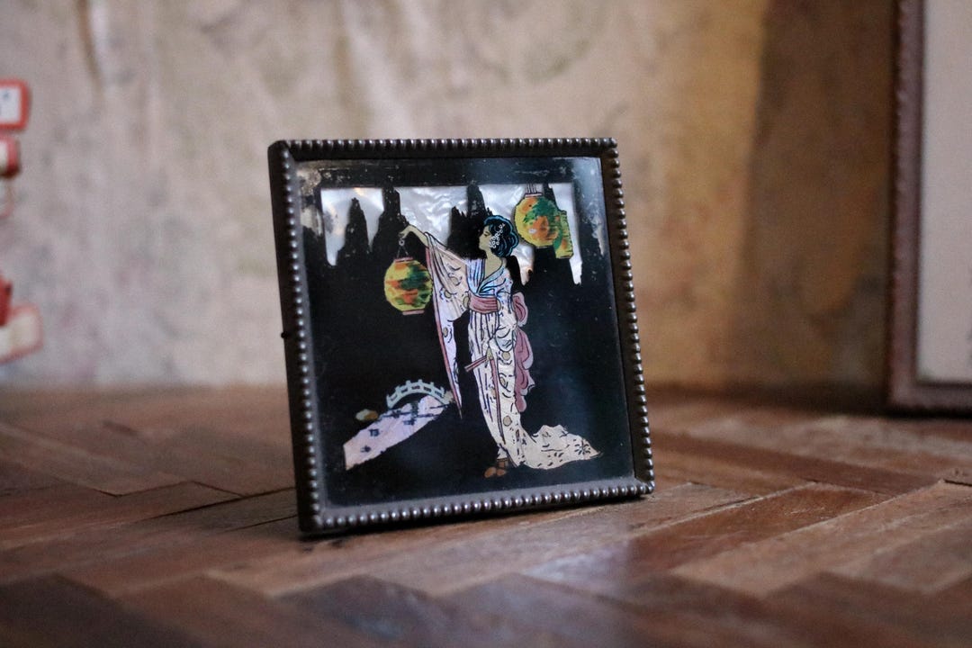 1920's Miniature Butterfly Wing Framed Picture - Etsy