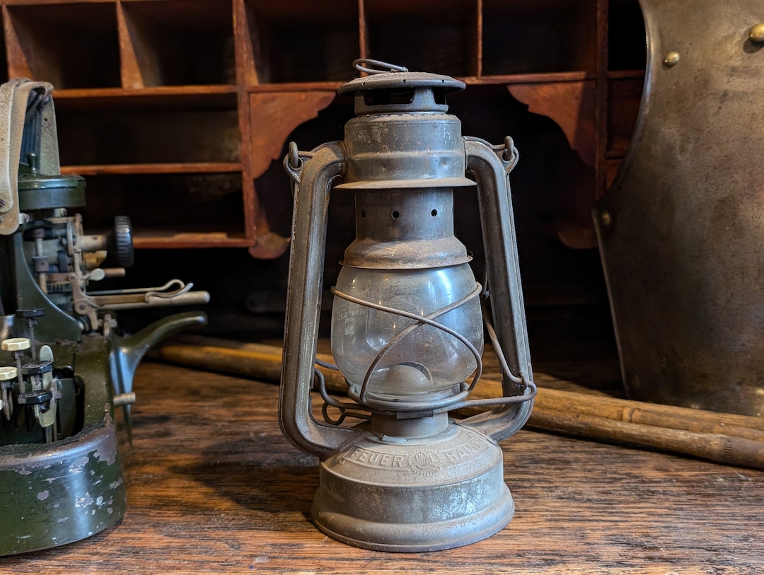 Vintage German Feuerhand 1275 German Oil Lantern - Etsy