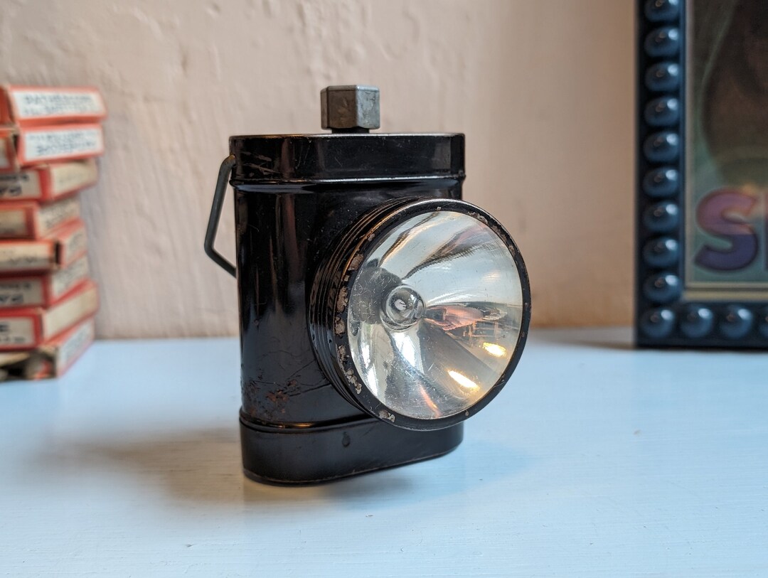 Vintage WW2 British Battery Torch - Etsy