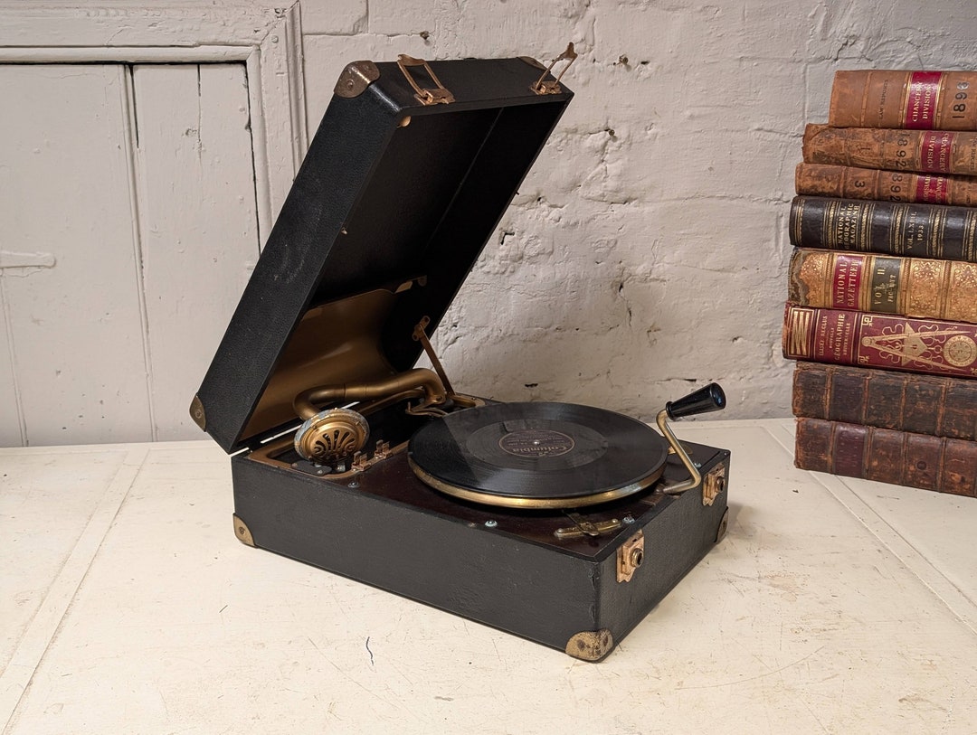 Vintage Working Decca 85 1930's Gramophone - Etsy