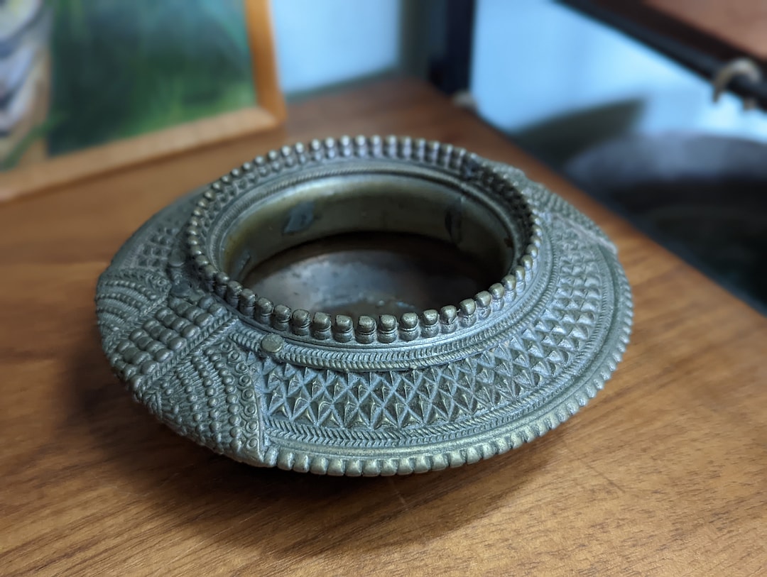 Antique African Omani Bronze Anklet / Ashtray - Etsy