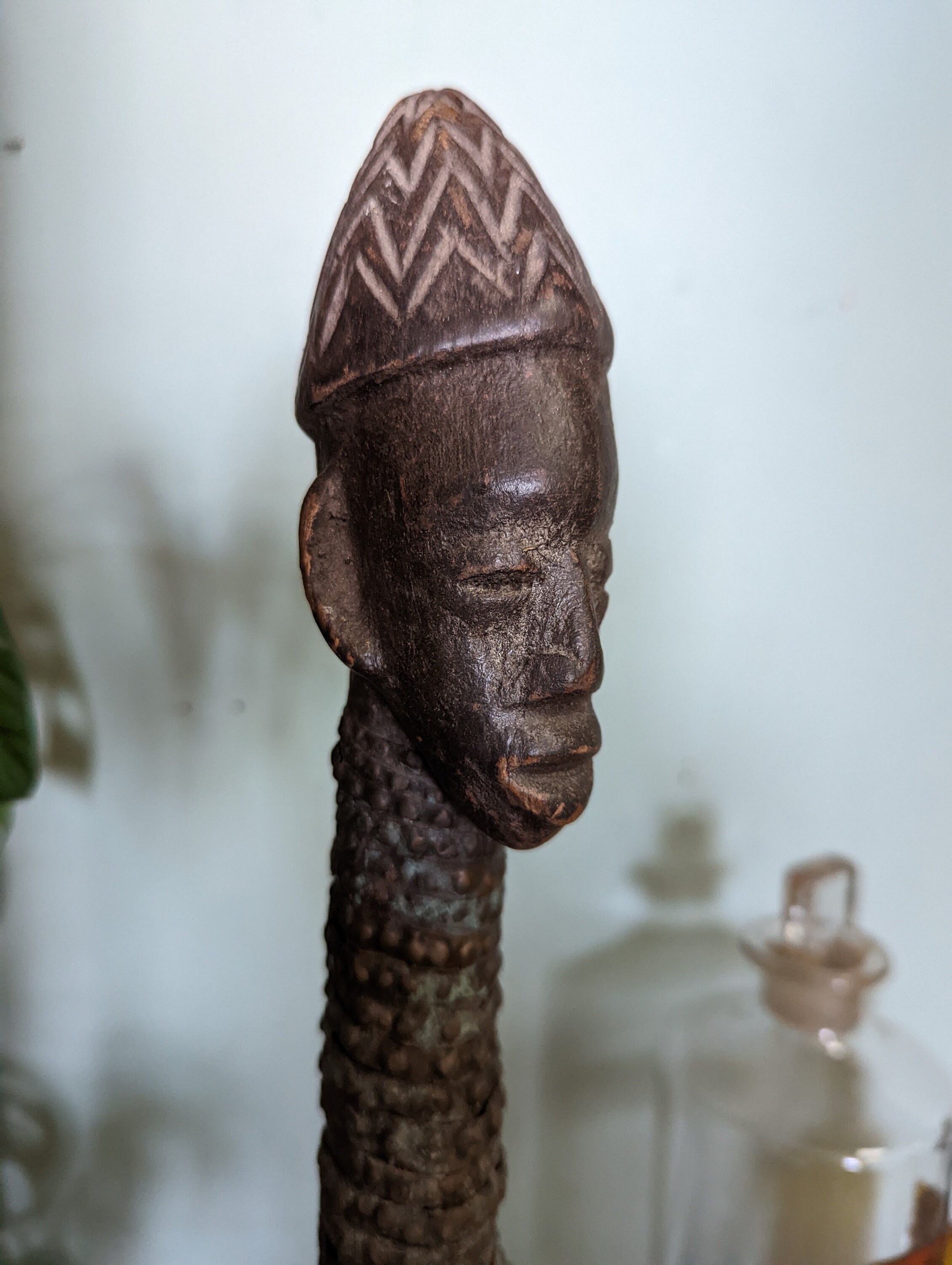 African Wooden Ceremonial Bell / Gong Bamileke People - Etsy