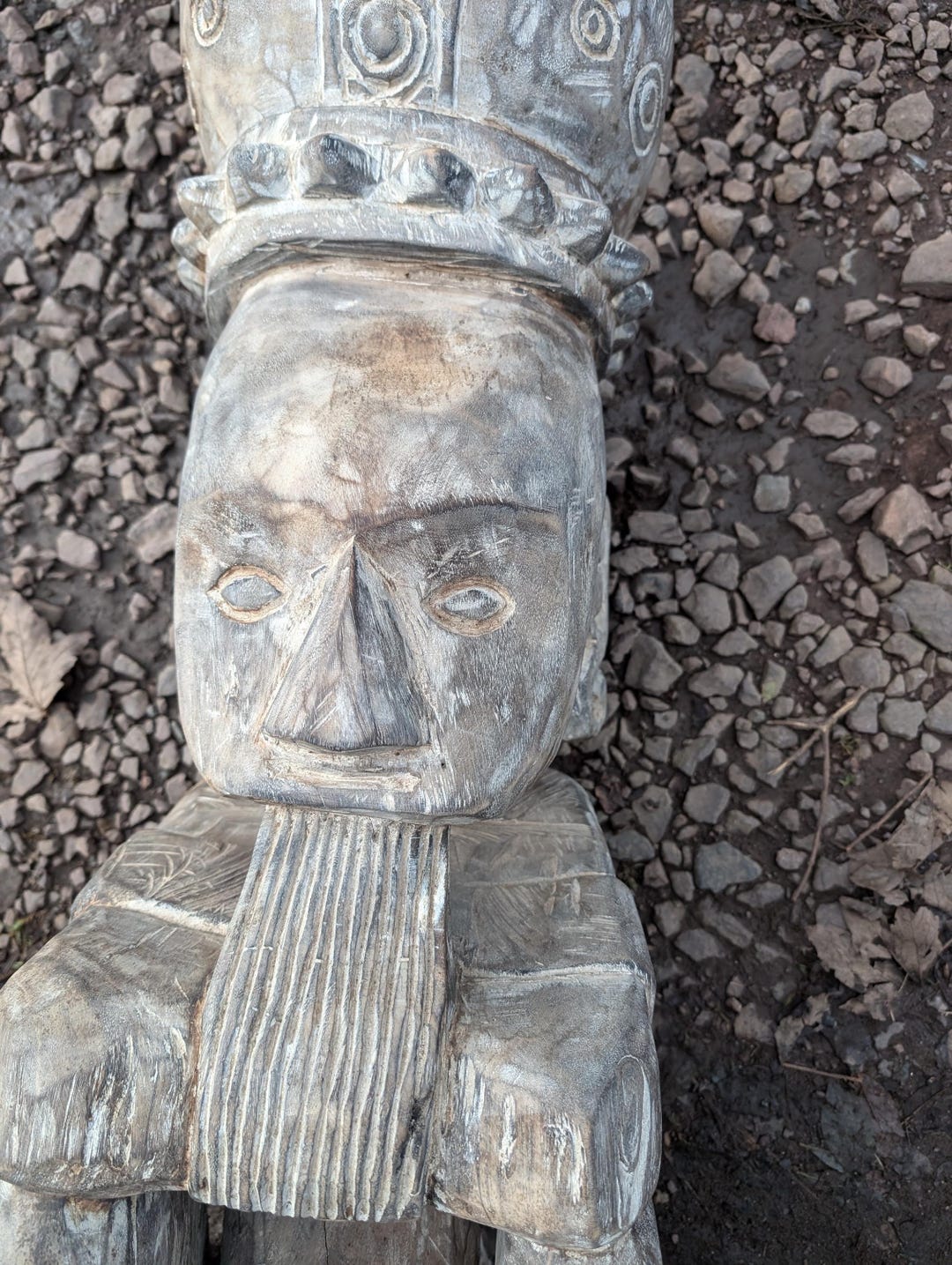 XL Vintage Nias Statue Sumatra Indonesia Adu Zatua 2.9m Tall - Etsy