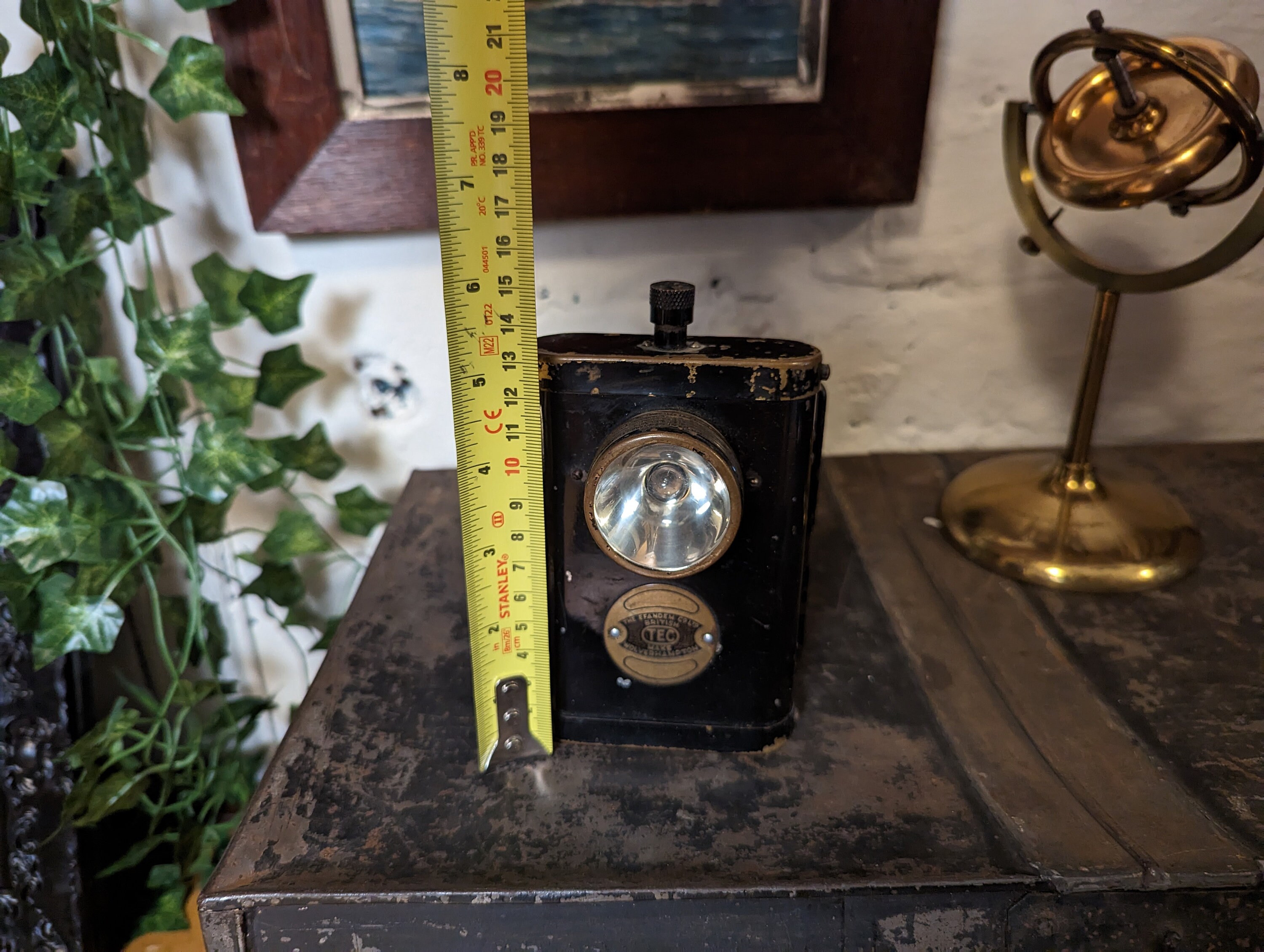 Vintage WW2 British Battery Torch - Etsy