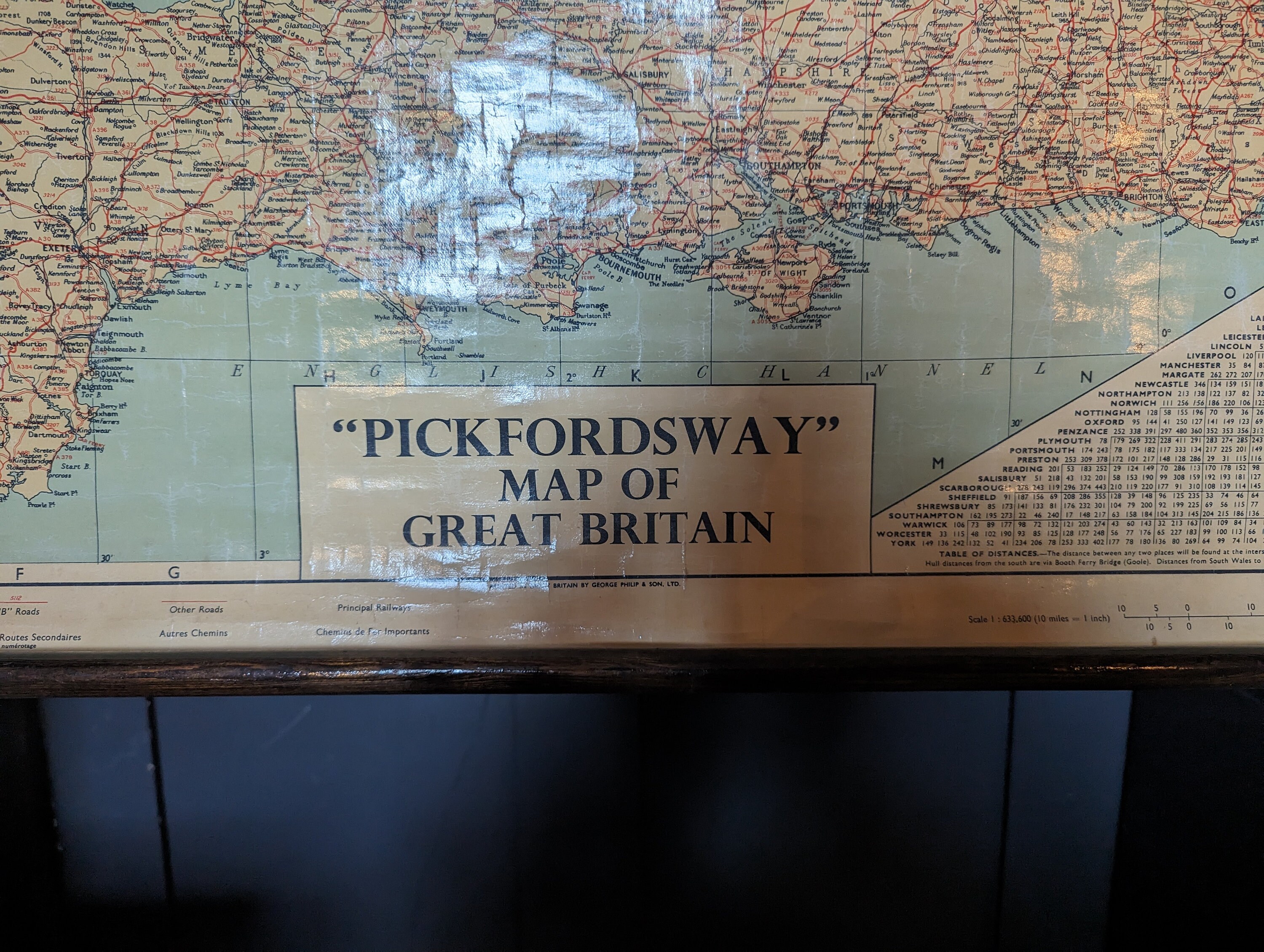 Large 1950's Wall Chart / Map of the UK - Etsy