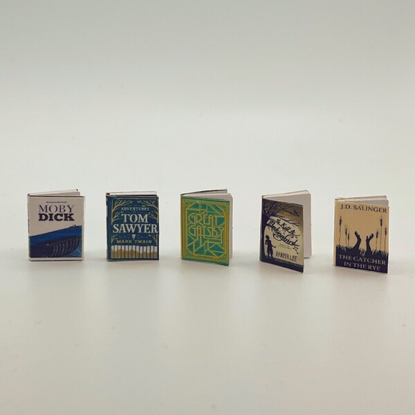 Miniature Books - Etsy