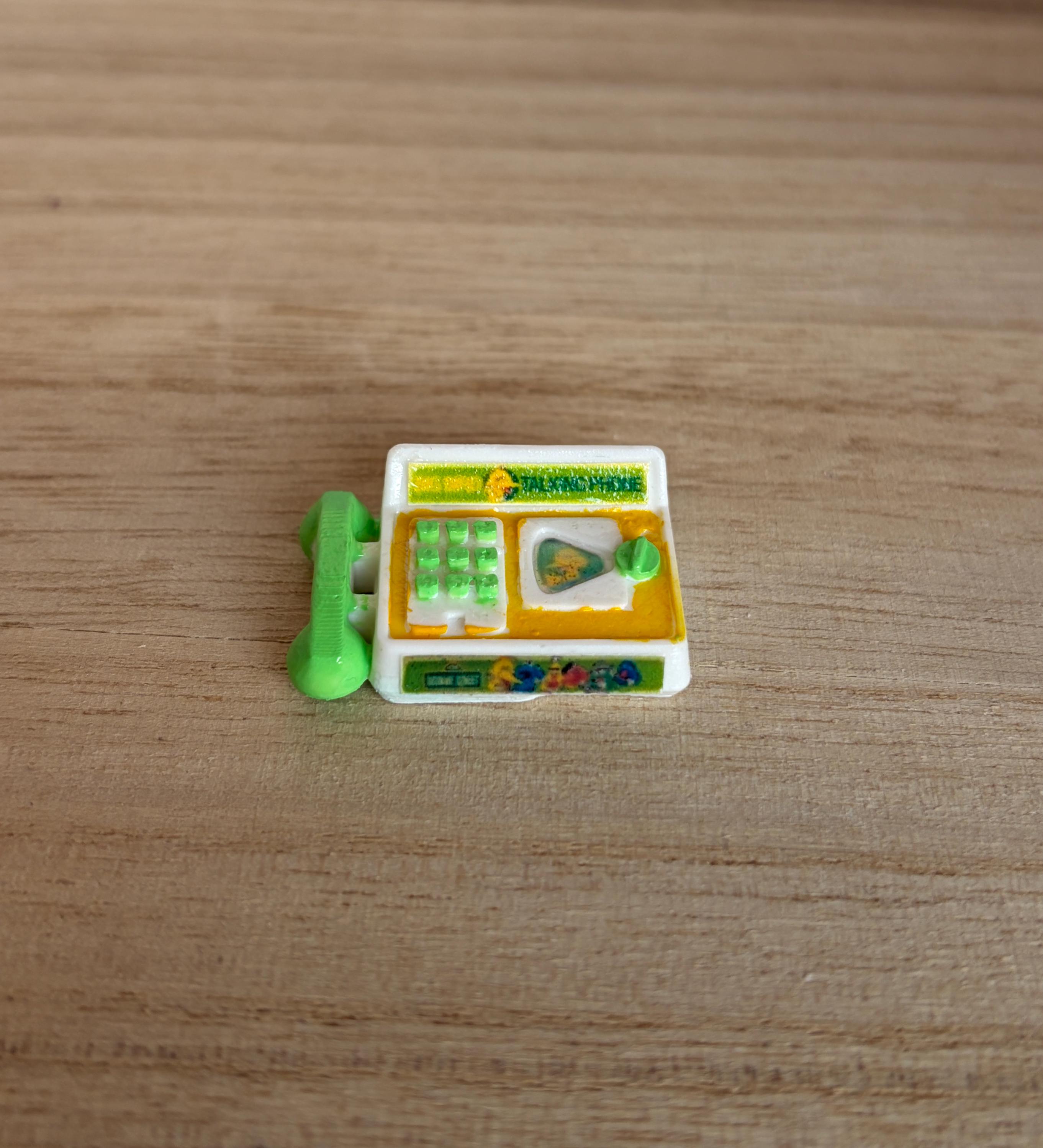 Miniature Sesame Street Talking Big Bird Phone Toy - Etsy