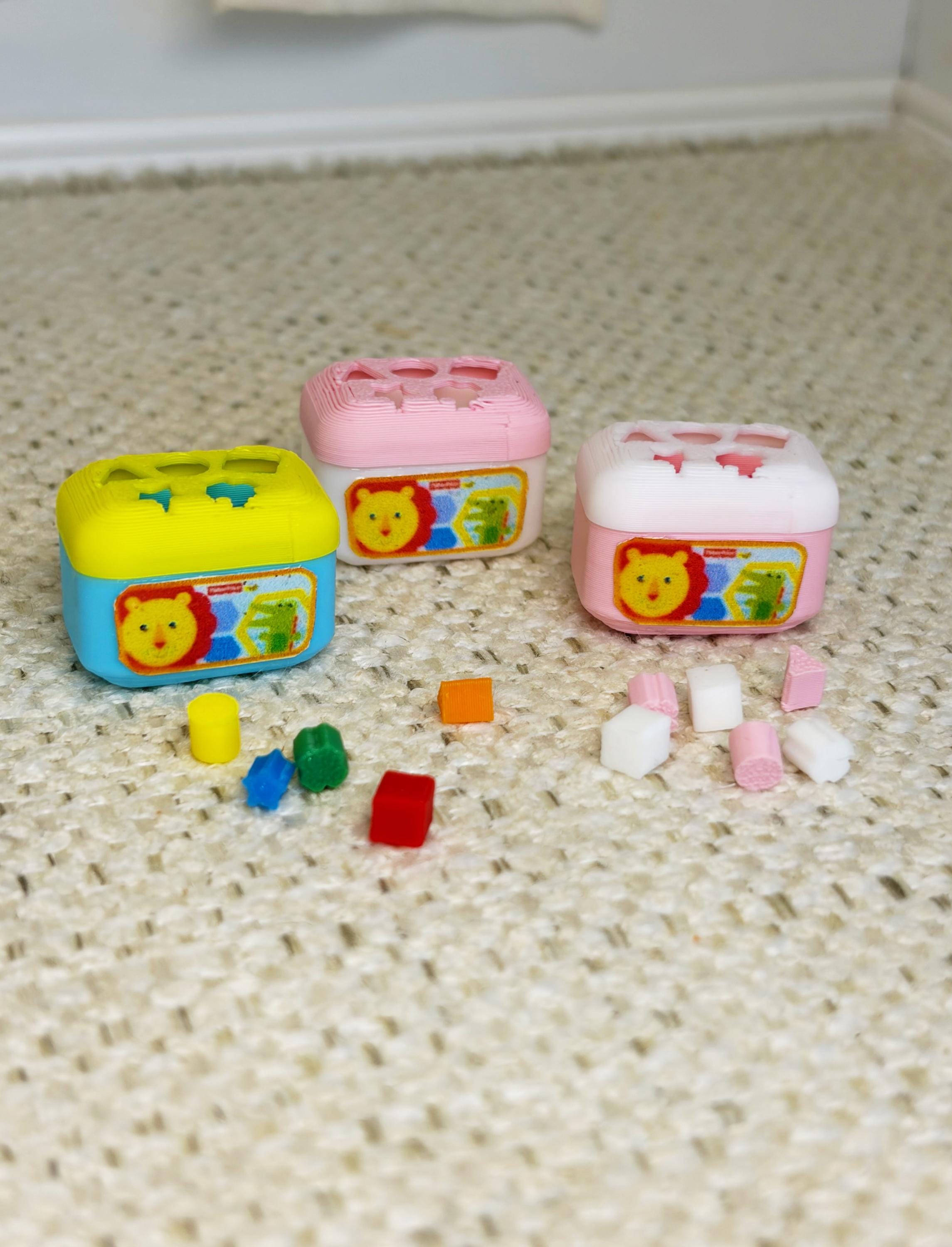 Miniature Baby Sorting Toy - Etsy