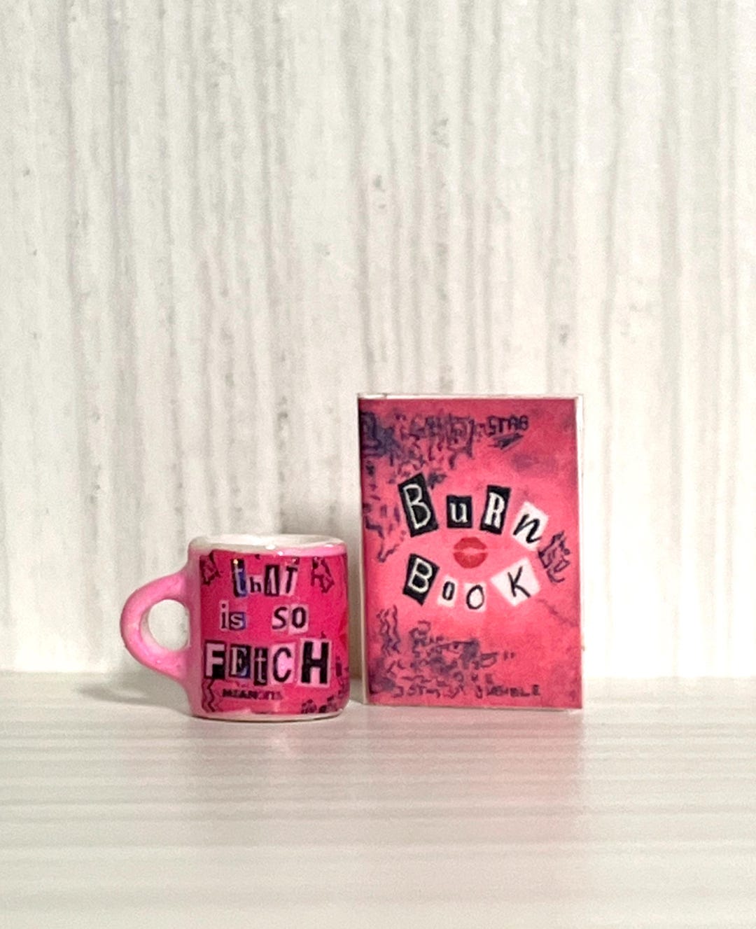 Miniature Mean Girls Mug and Burn Book - Etsy